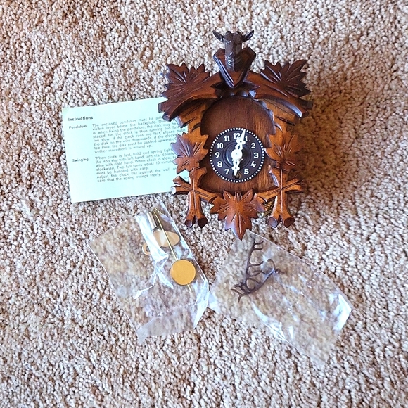 Art | Authentic Miniature German Cuckoo Clock | Poshmark